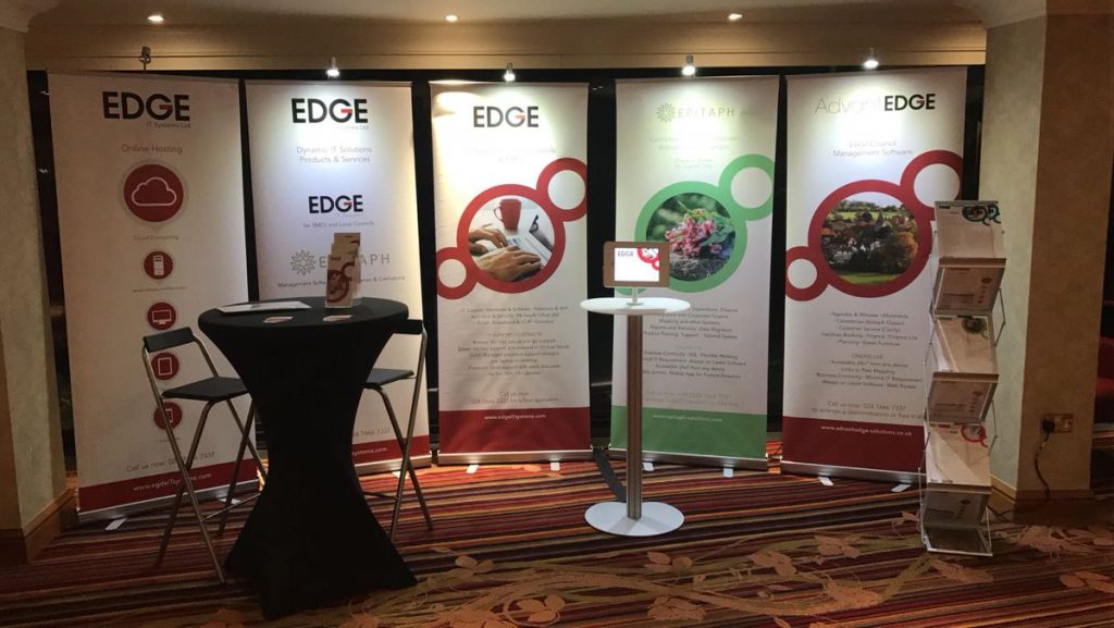 Exhibition stand - EDGE IT Systems